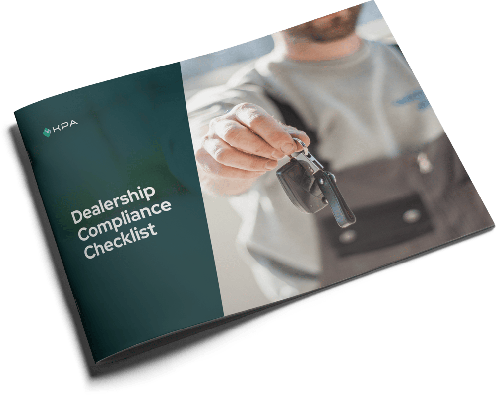 Compliance Checklist for Dealerships | KPA