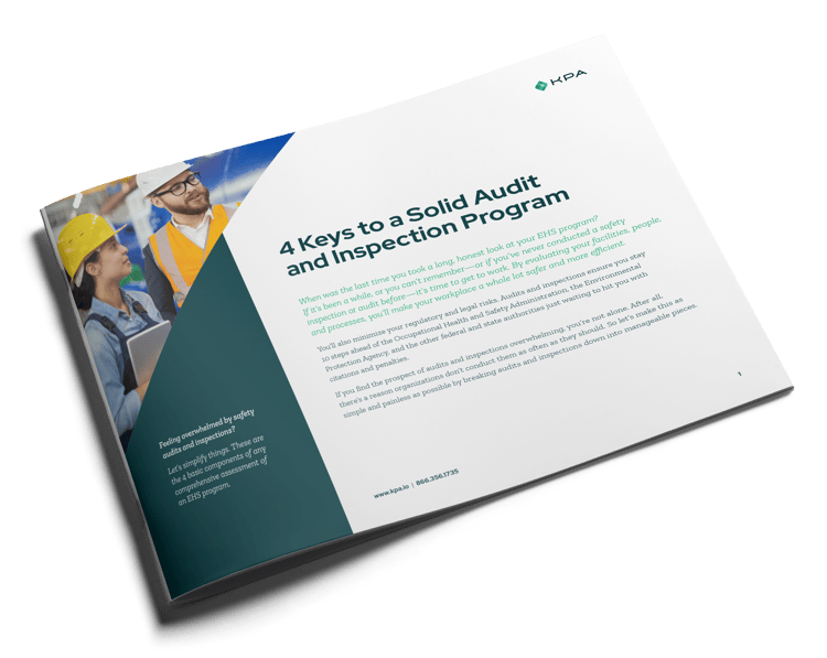 Audits & Inspections Cheat Sheet | KPA