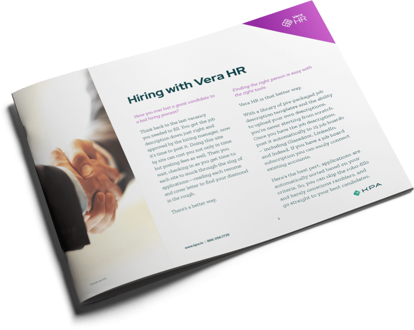 Vera HR Hiring Datasheet | KPA