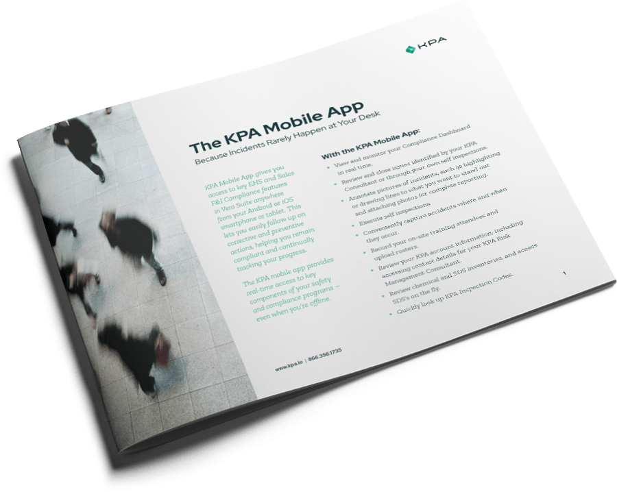 Mobile App Datasheet | KPA
