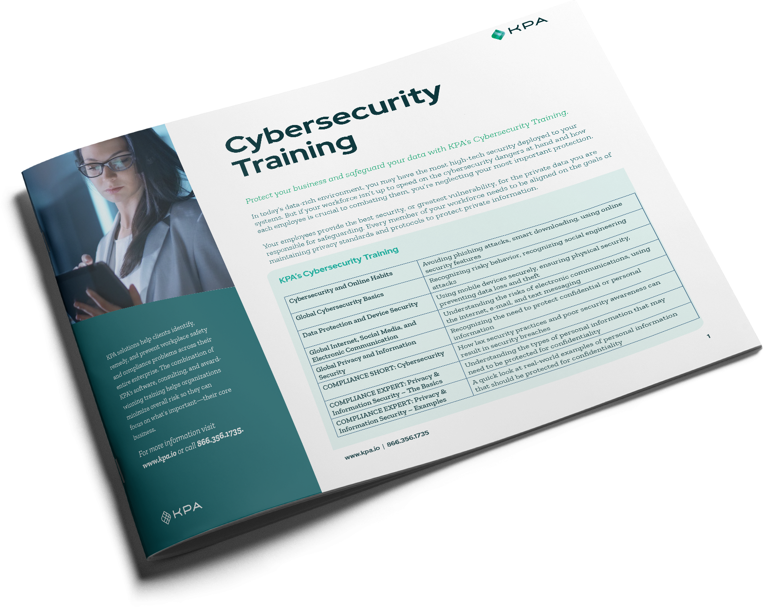 KPA Cybersecurity Training Brochure | KPA